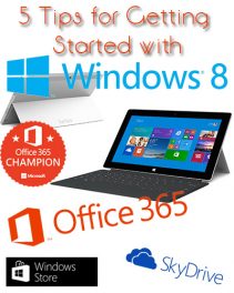 5 Tips for Getting Started with Windows 8