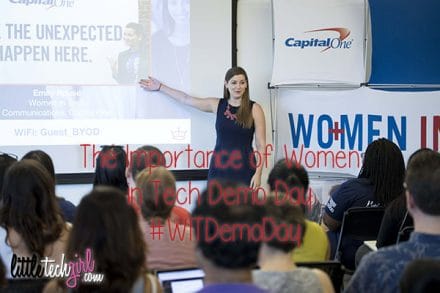 The Importance of Women in Tech Demo Days by Capital One